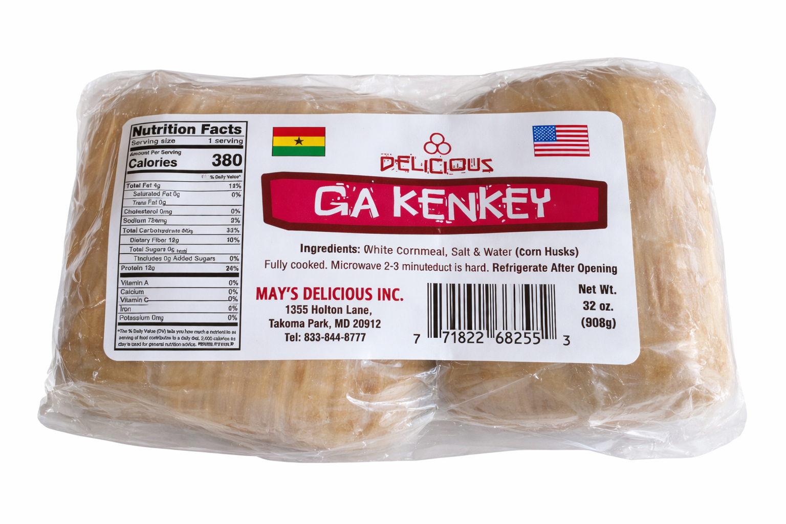 Ga Kenkey – Adom International Market
